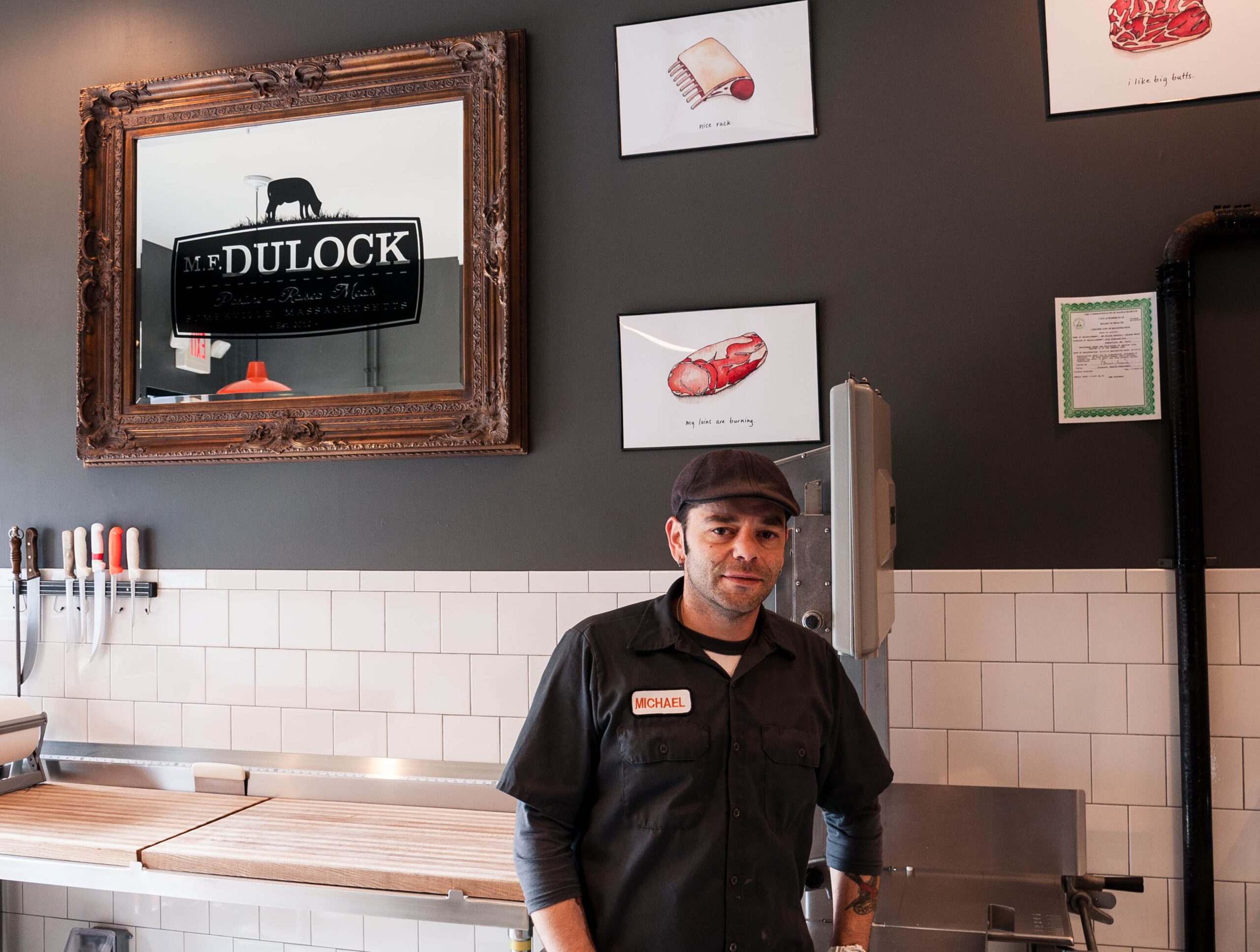 A local meat butcher shop – Farm Aid